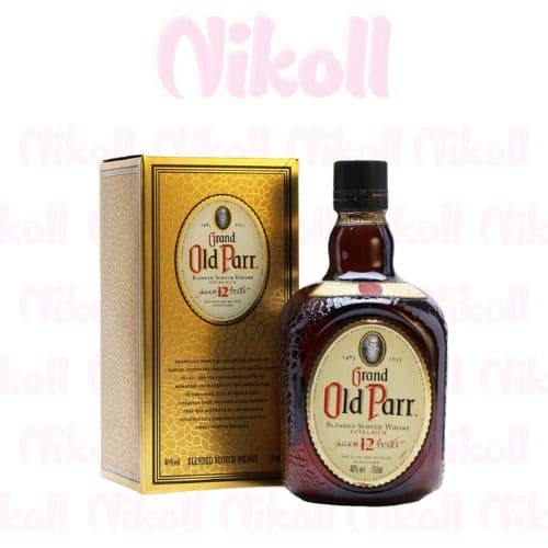 OLD PARR 12 AÑOS BOTELLA 750 ML | Distribuidora Nikoll