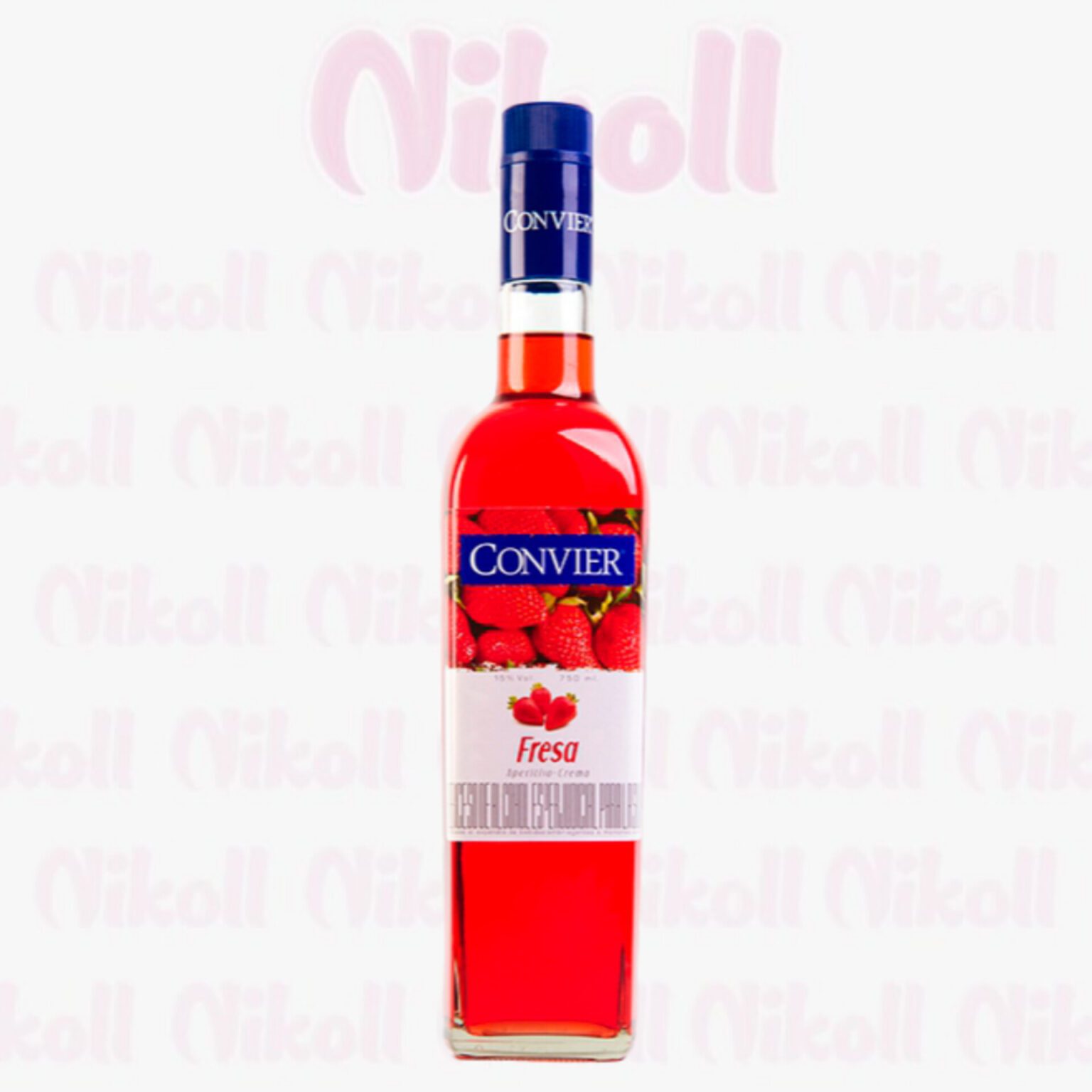 CONVIER FRESA BOTELLA 750ML - Distribuidora y Cigarrería Nikoll
