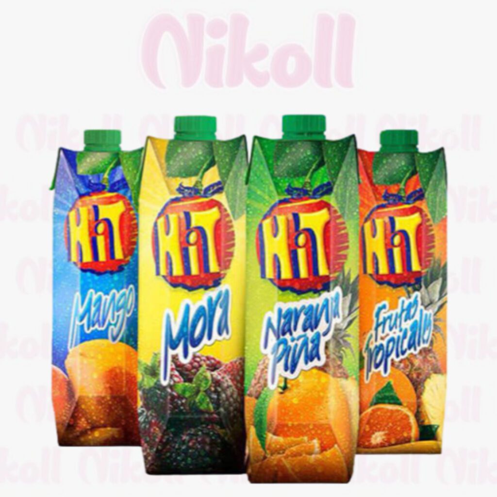 HIT DE 1 LITRO SABORES SURTIDOS TETRAPACK PACA X 12 UNIDADES - Distribuidora y Cigarrería Nikoll