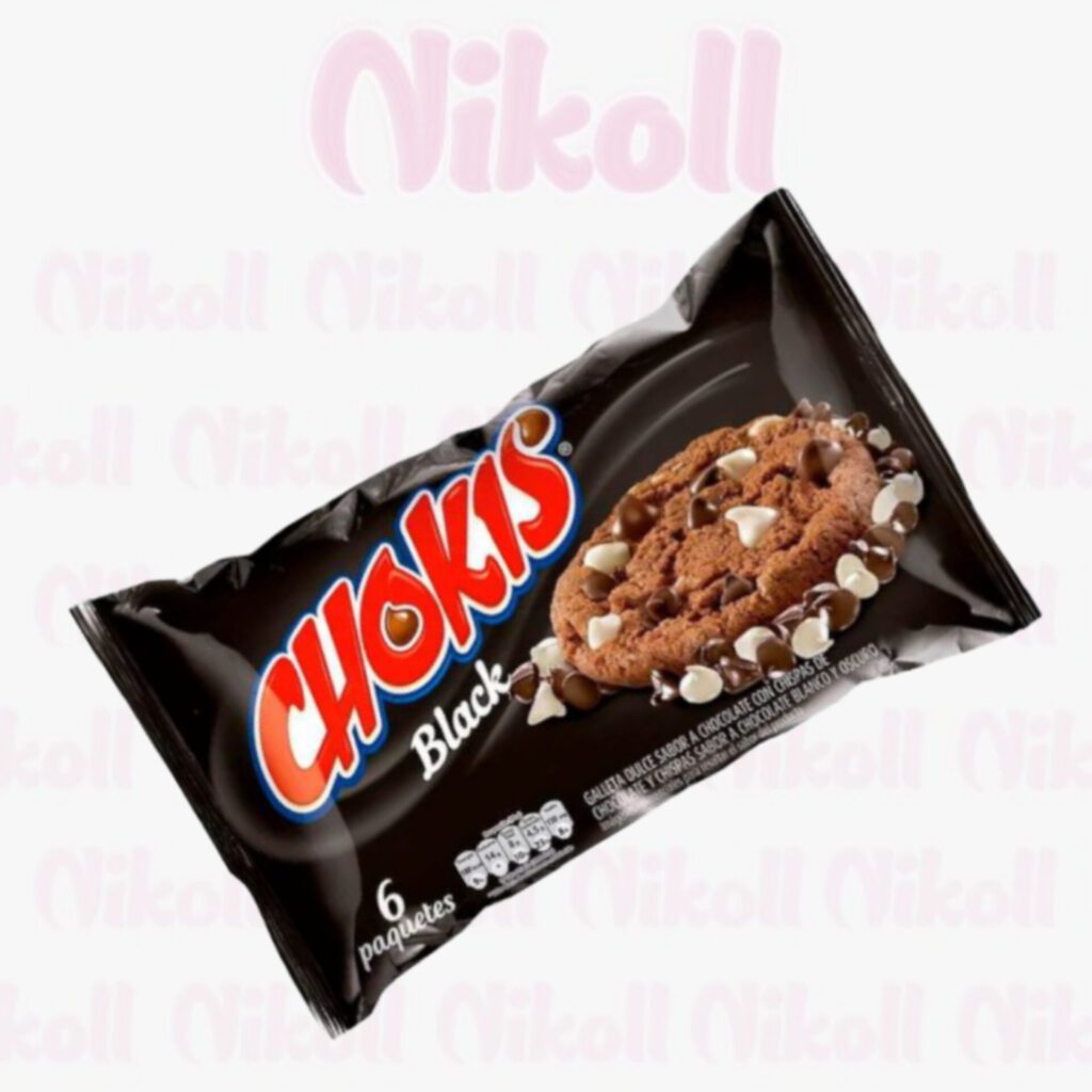 GALLETAS CHOKIS BLACK X 6 UNIDADES
