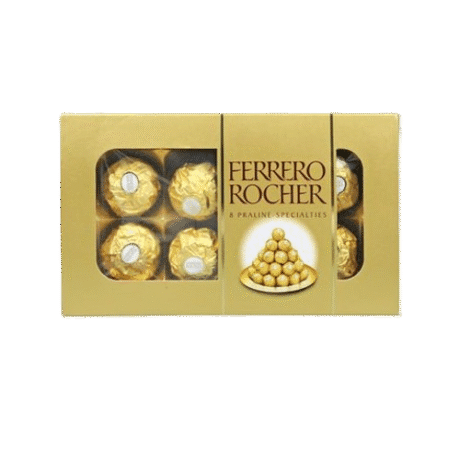 FERRERO ROCHER TABLETA X8 UNIDADES - Distribuidora y Cigarrería Nikoll